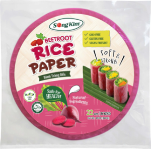 Beetroot Rice Paper 0.9 Inches, 10.6 OZ – Mom's Tasty Foods